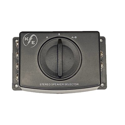 A/B A B A+B Stereo Speaker Selector Switch Switcher Combiner 2 Way ...