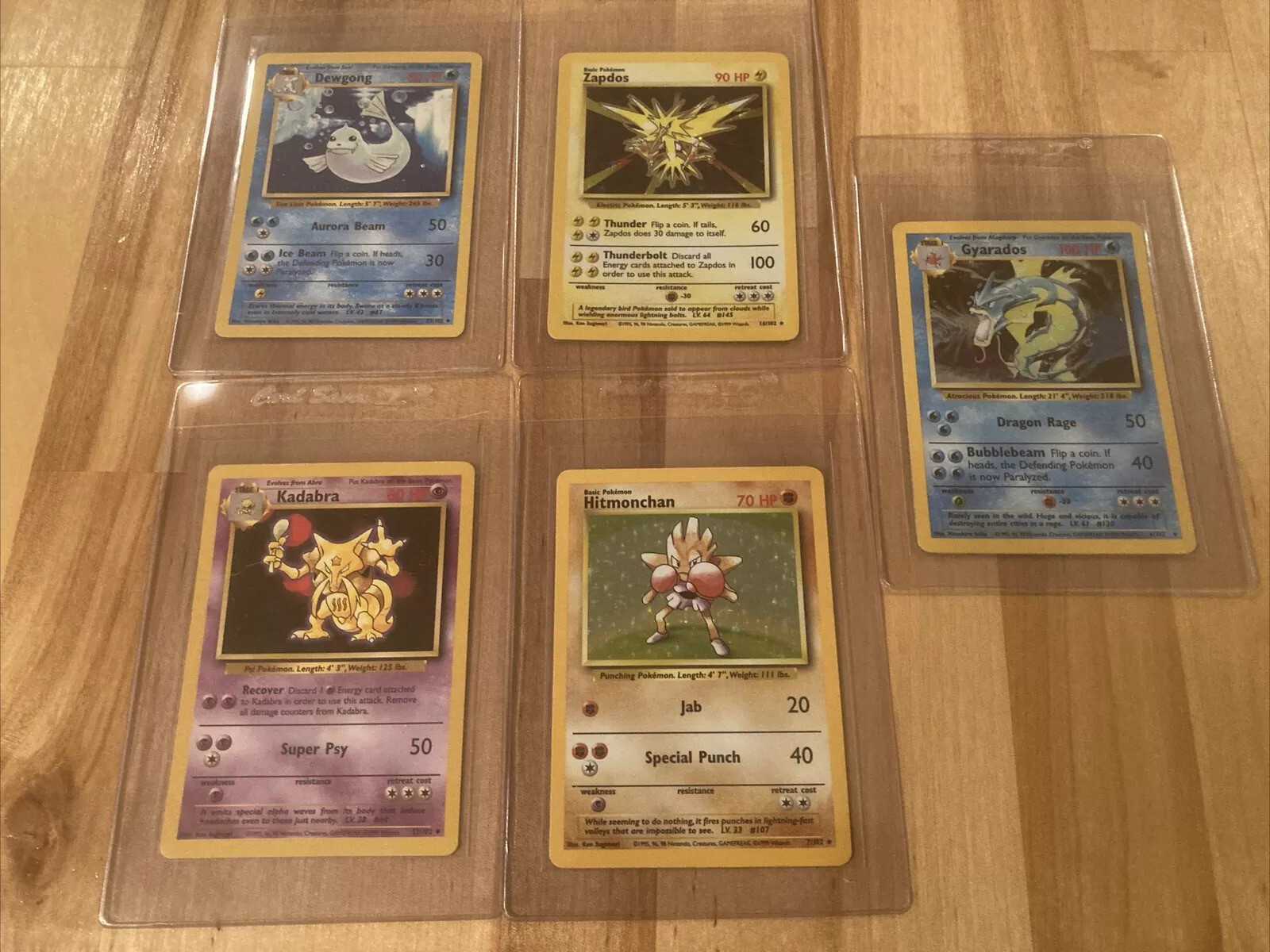 Lot Of Pokemon Base Set Cards In NM Mint Condition | eBay