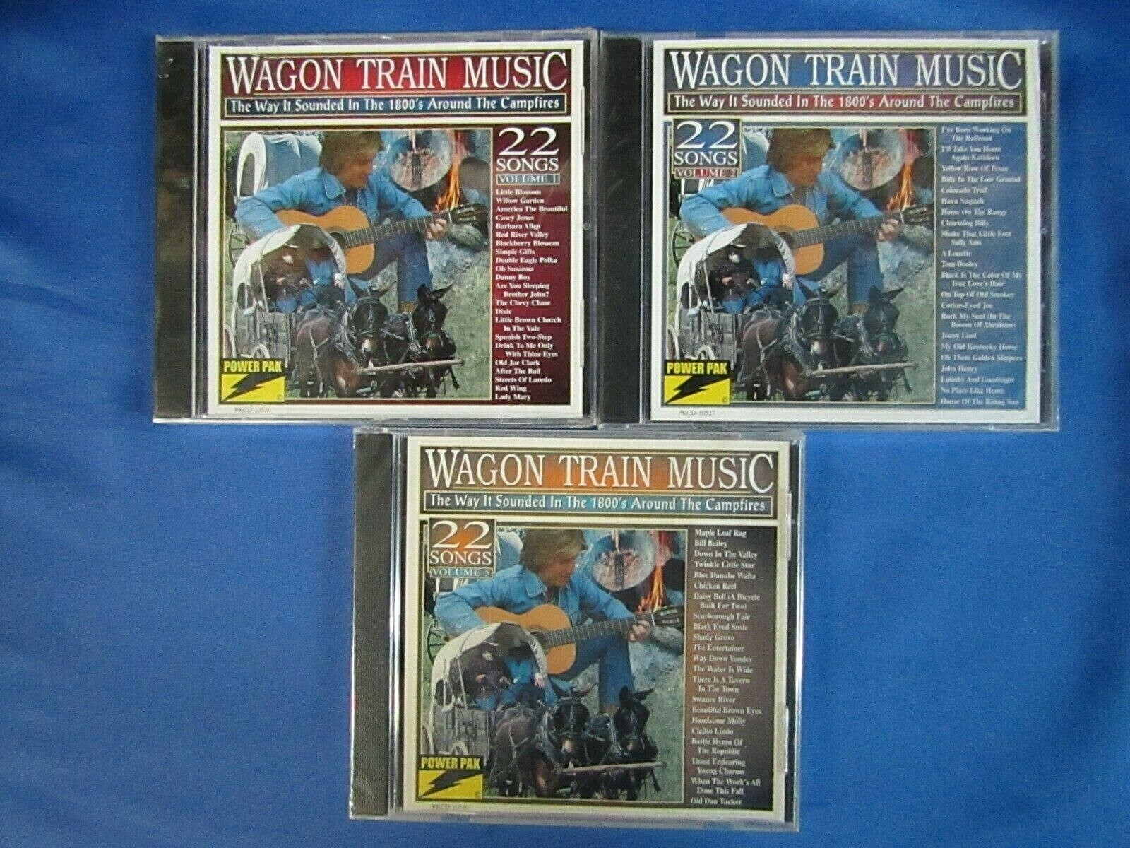 Sealed Lot of 3 Different Country CDs: Wagon Train Music CDs - Country ...