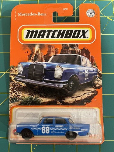 2021 MATCHBOX ‘62 MERCEDES-BENZ 220 SE MBX OFF-ROAD 43/100 BLUE | eBay