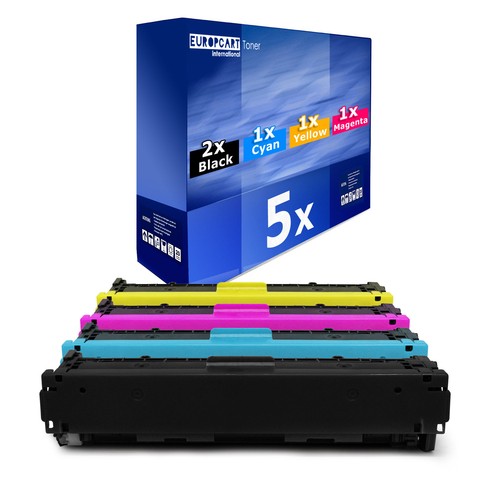 5x Europcart Toner Alternative F R HP Color Pro MFP M-277-n MFP M-277 ...