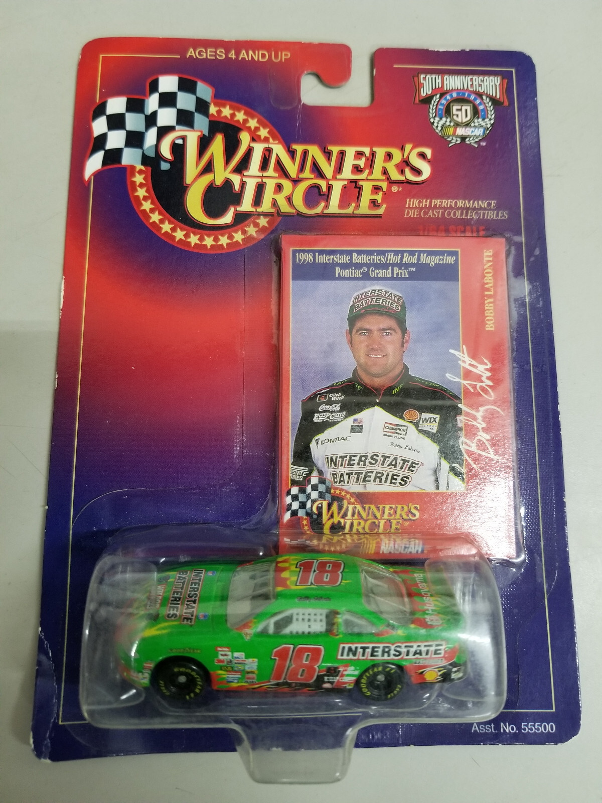 NASCAR Winners Circle #18 Bobby Labonte 1997 1 64 Scale Diecast Mb87 ...
