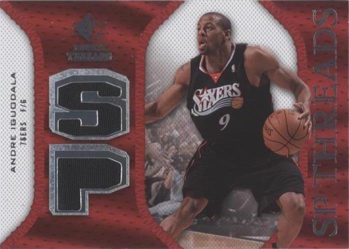 2007-08 SP Rookie Threads - Sp Threads Andre Iguodala #SP-AI (MEM) for ...