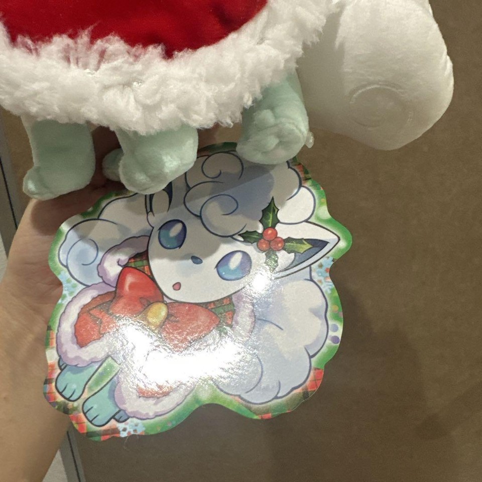 Alola Vulpix Christmas 2017 Pokemon Plush | eBay