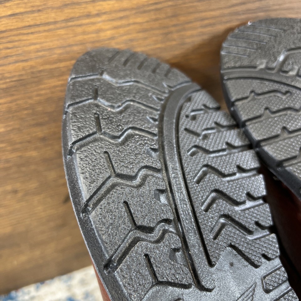 New RED WING DYNAFORCE 8 INCH SAFETY TOE BOOTS BROWN 2238 MEN'S Sz 8H ...