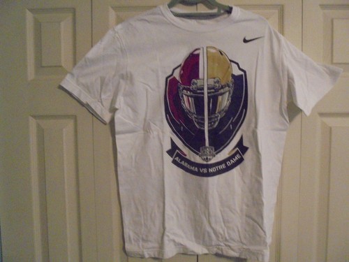 New Nike 2013 BCS National Championship Alabama vs Notre Dame, Men L ...