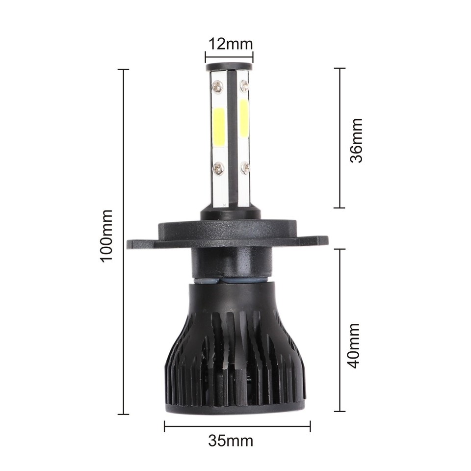 For Toyota RAV4 2001 2002 2003 2004 2005 LED Headlight + Fog Light 4 ...