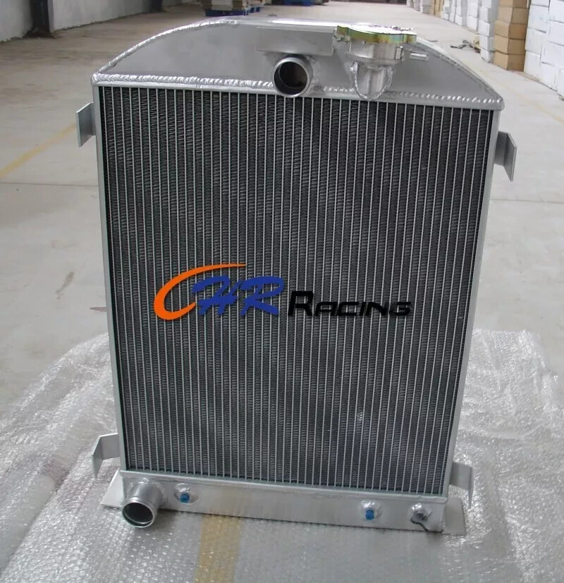 3Row Aluminum Radiator For 1932 32 Ford Hiboy HI-BOY Chopped Ford ...