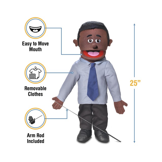 Silly Puppets Calvin (african American) 25 Inch Full Body Puppet for sale online | eBay