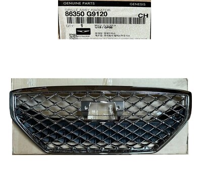 Genuine Front Bumper Grille 2019-2020-2021 Genesis G70 W Adaptive ...