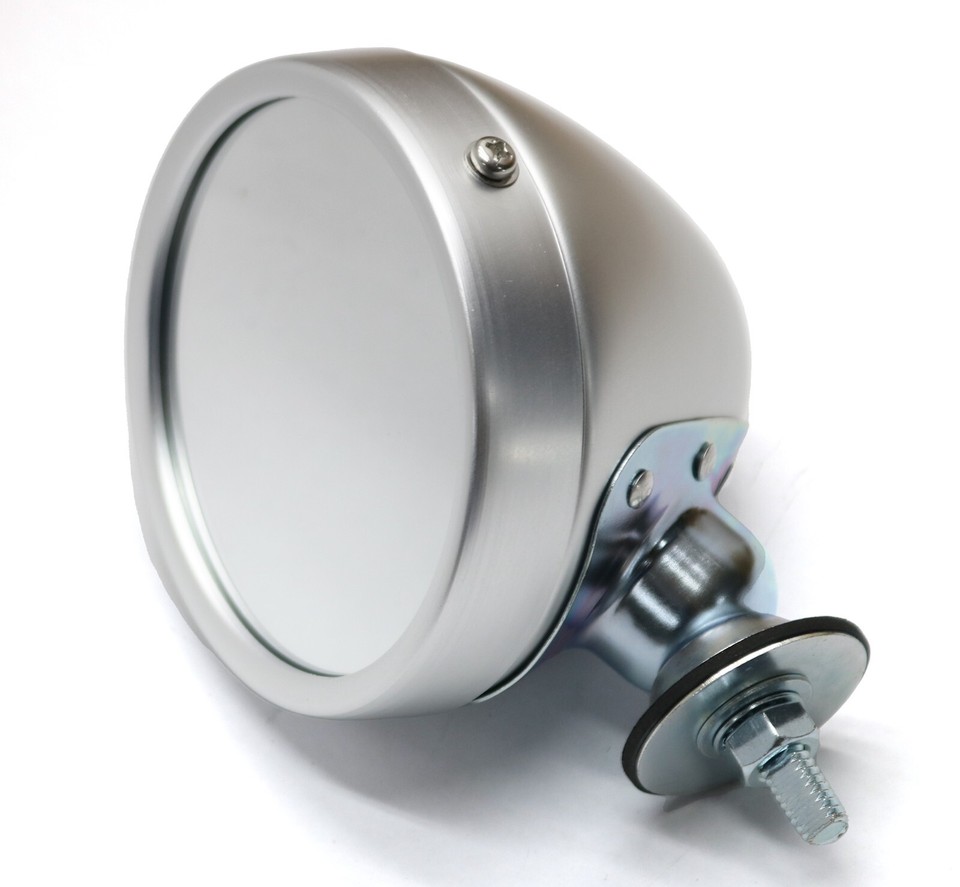 NEW Raydot Classic Style Spun Aluminum Bullet Mirror Fender / Door ...