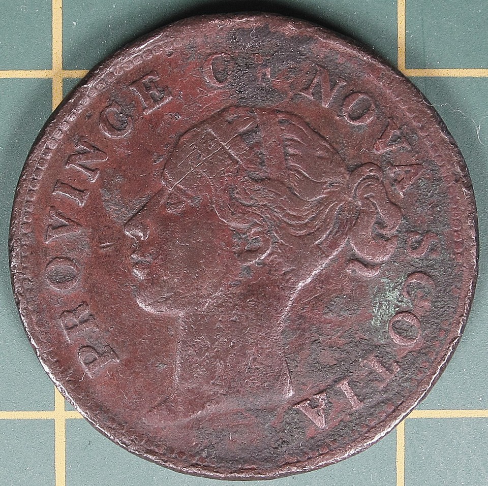 1840 Nova Scotia one penny token NS-2C1 | eBay