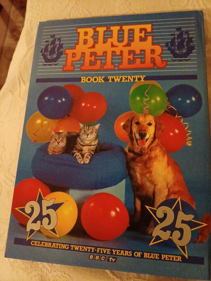 Signed Blue Peter Annual No 20 1983 BIDDY BAXTER Celebrating 25 Years ...