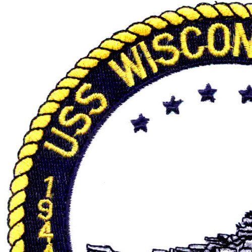 BB-64 USS Wisconsin Patch 1st Reunion Biloxi MS 1988 | eBay