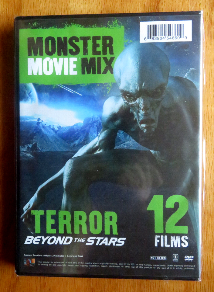 12 Assorted Horror Beyond The Grave DVD, Monster Movie Mix (For ...
