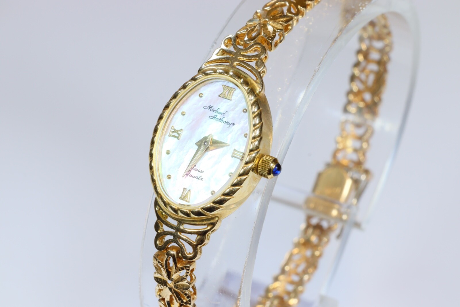 Michael Anthony Swiss Quartz 14K Watch | eBay