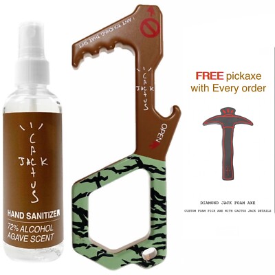 Cactus Jack / Travis Scott-Cactus Safe Touch ,Hand Spray & FREE PICKAXE ...