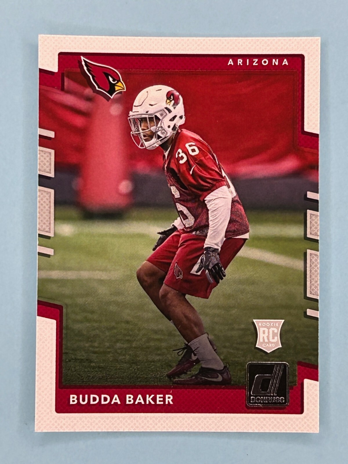 Budda Baker Rookie Card RC 2017 Panini Donruss #399 Arizona Cardinals ...