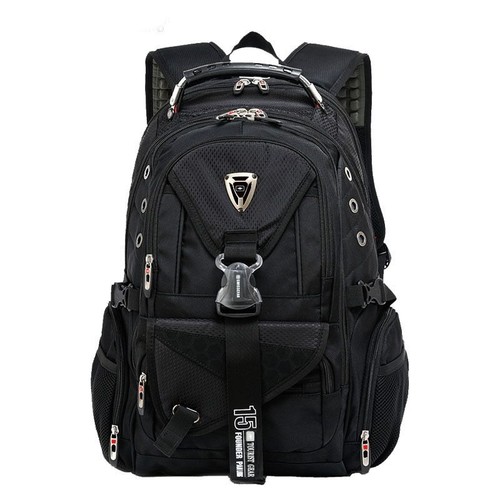 Waterproof Oxford Backpack Men 17 Inch Laptop backpacks Travel Rucksack | eBay