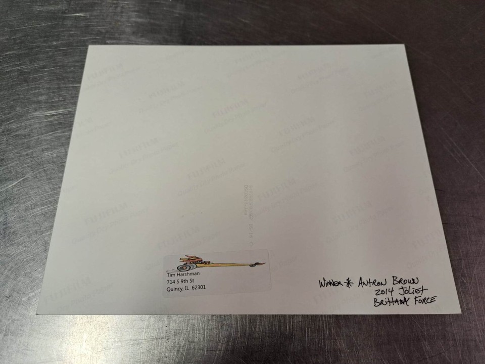 NHRA Antron Brown & Brittany Force 2014 Joliet 8x10 Autographed Photo ...