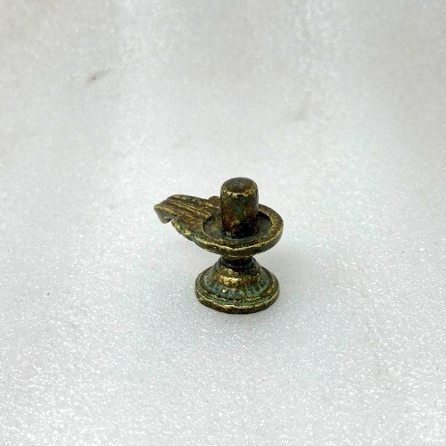 Antique Brass God Shiva Linga Statue Original Figurine Hand Crafted ...