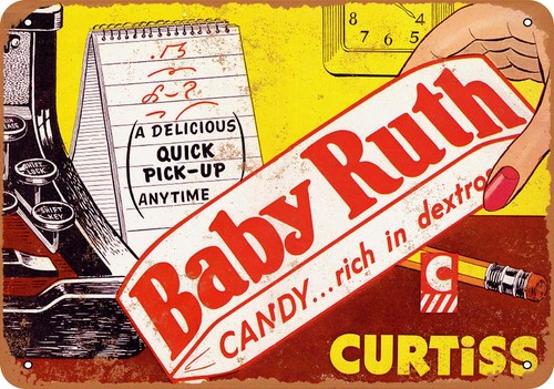 Metal Sign - 1951 Baby Ruth Candy Bar - Vintage Look Reproduction | eBay