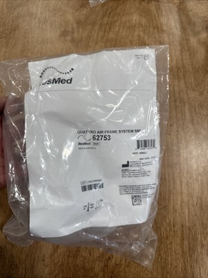ResMed Quattro Air Frame System Small - With Cushion 62753 New NIP | eBay