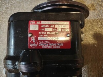 Slick magneto 6350- 600 hours since new in 2004 , | eBay