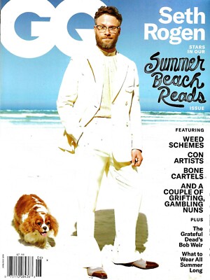 GQ Magazine (June July, 2019) SETH ROGAN Cover | eBay