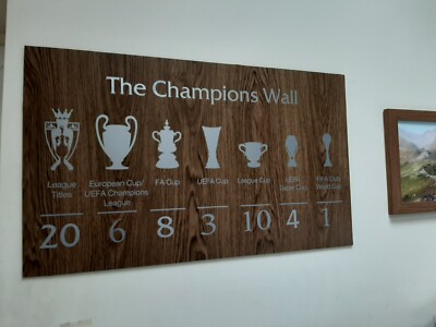 LFC League Champions 2025 "Champions Wall Plaque" UPDATE KIT A | eBay UK