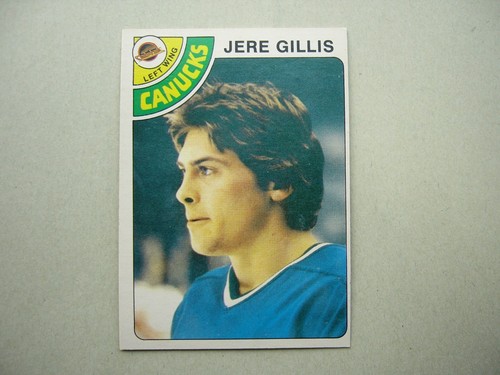 1978/79 O-PEE-CHEE NHL HOCKEY CARD #109 JERE GILLIS ROOKIE NM SHARP ...