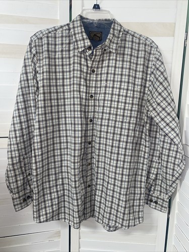 CE Schmidt Workwear Shirt Men's Plaid Button Down Collared Long Sleeve ...