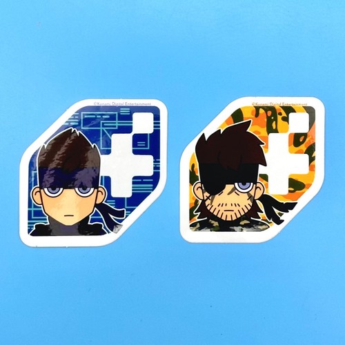 Metal Gear Solid 3 Snake Figure Sticker Series Set of 2 Decals #91 93 ...