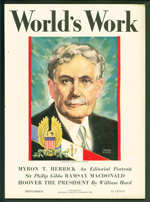 World's Work Magazine September 1929 Herbert Hoover Early Great ...