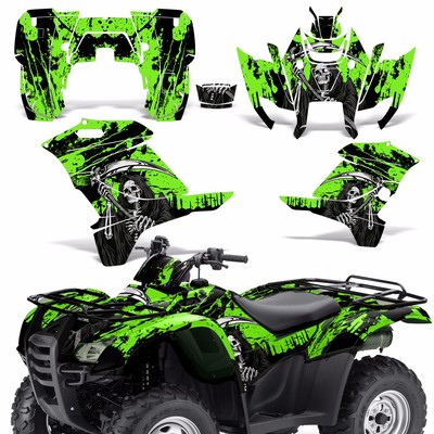 ATV Graphics Kit Decal Sticker For Honda Rancher AT 420 2007-2013 REAP ...