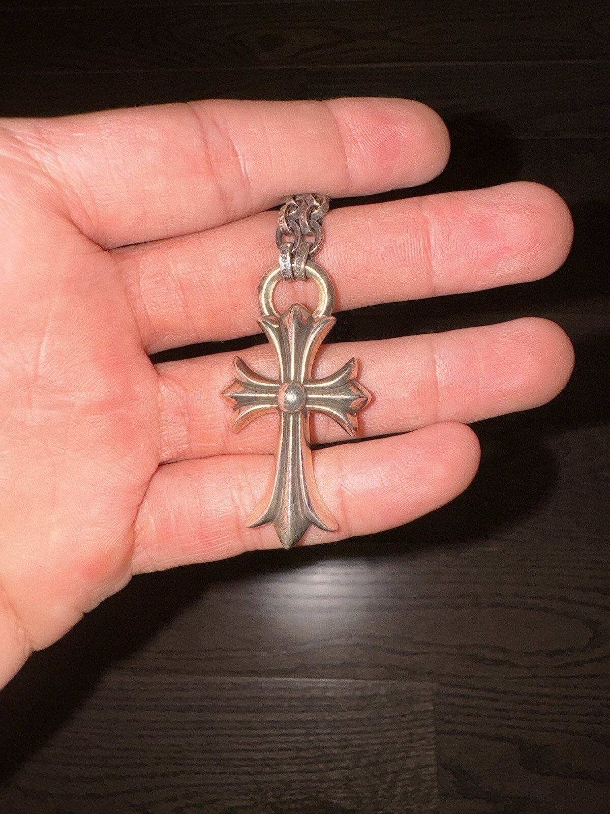 Authentic [Chrome Hearts] Necklace Paperchain (20inch… - Gem