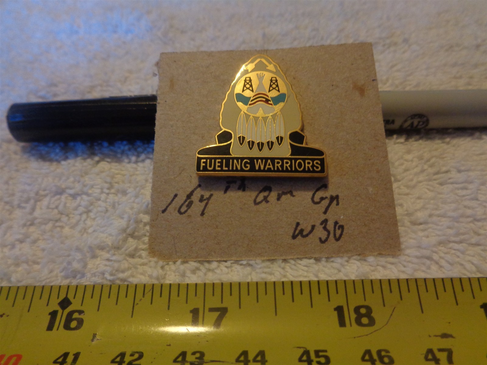 164th Quartermaster Group W30 Unit Crest, DI, DUI (DRAW#J13) | eBay