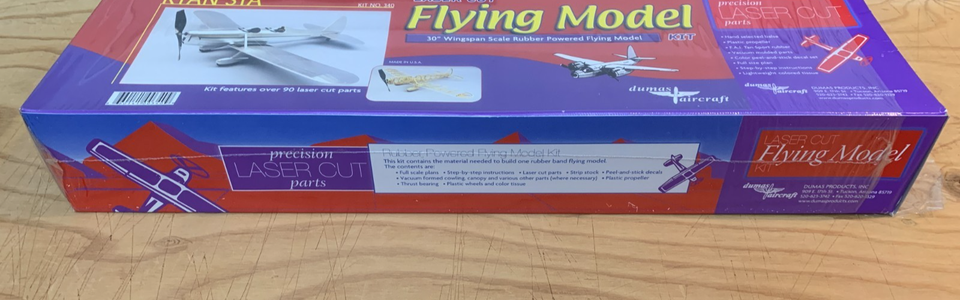 Ryan STA Flying Model Race Plane Kit – Dumas 340–30” Wingspan-Rubber ...