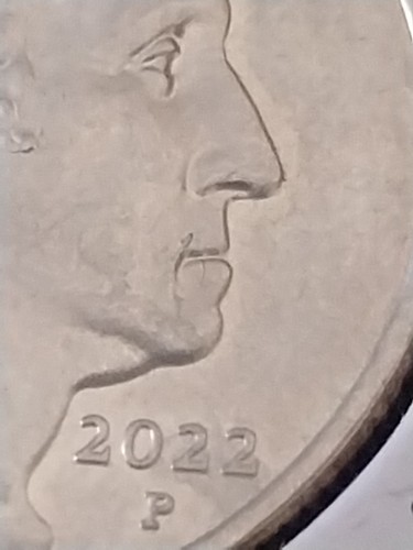 2022 P Wilma Mankiller Obv. Die Chip Drooling George"Scarface"25c U.S ...