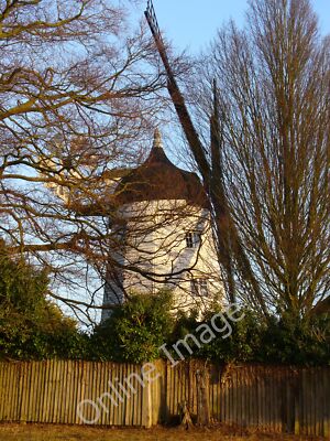 Photo 12x8 Cobstone Mill Turville Weatherboarded windmill and a famous ...