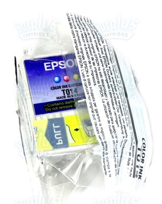 Genuine Epson 14 T014 Color Ink T014201 Stylus 580 480 C40UX 480SXU ...