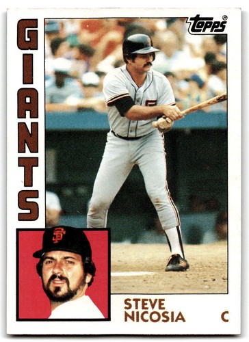 1984 Topps Steve Nicosia #98 San Francisco Giants | eBay