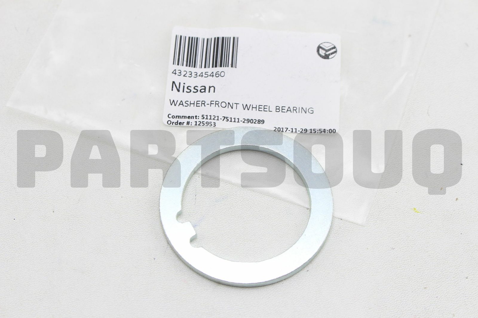 4323345460 Genuine Nissan WASHER-FRONT WHEEL BEARING 43233-45460 | eBay