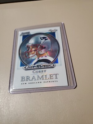 2006 COREY BRAMLET BOWMAN STERLING ROOKIE REFRACTOR CARD PATRIOTS 107/ ...
