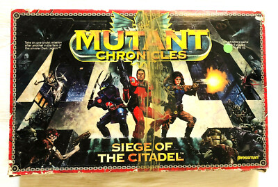 1st Edition Mutant Chronicles Siege Of The Citadel Game REPLACEMENT ...