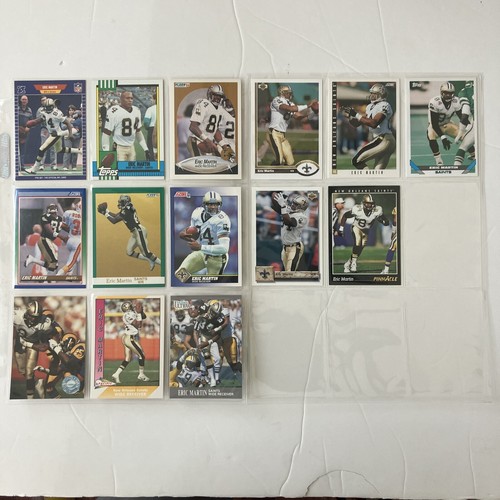 Eric Martin Football Card Lot | eBay