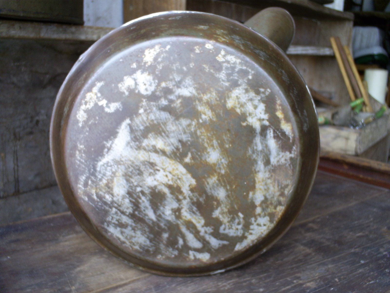 Antique Tinware Large Water Pot Coffee Pot Camp Stove Bail Handle | eBay