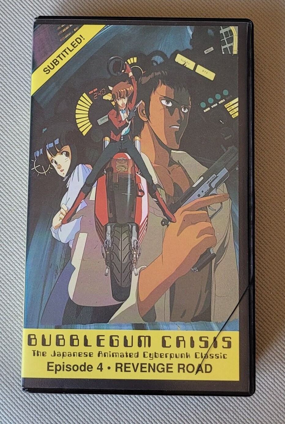 Bubblegum Crisis VHS Japanese Anime Subtitled (1991 1992) AnimEigo U ...