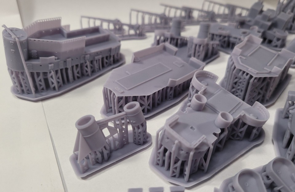 1/350 USS Washington BB56 1942 Conversion Set for Trumpeter North ...