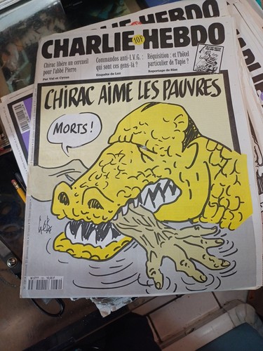 Charlie Hebdo 130 de 1994 - Chirac aime les pauvres... morts | eBay